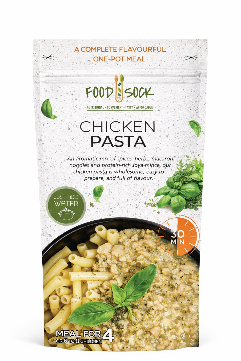 Chicken Pasta Food Sock – Food Socks